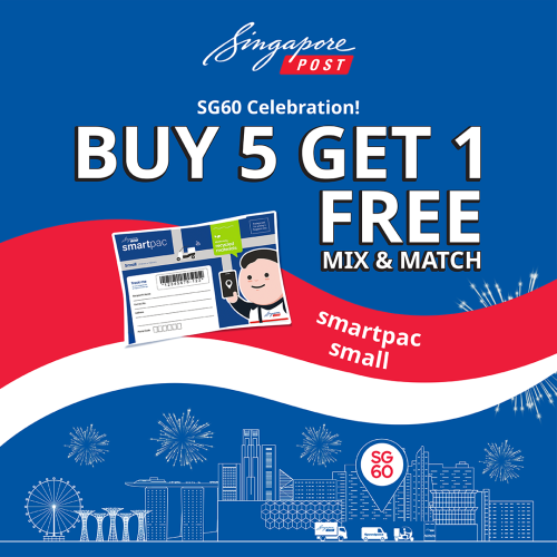 [SINGPOST] SmartPac is a pre-paid postal service for domestic delivery