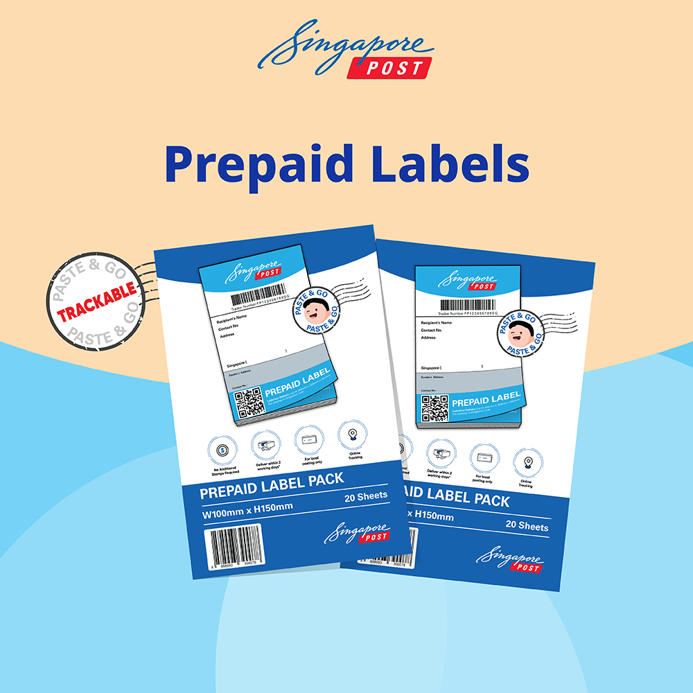 Tracked Letterbox Prepaid Label