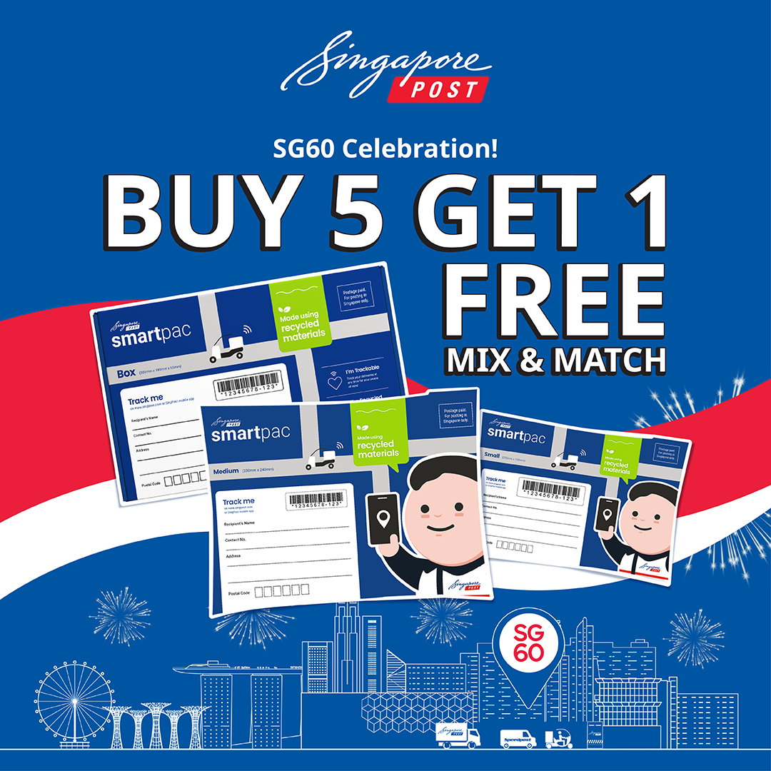 [SINGPOST] SmartPac is a pre-paid postal service for domestic delivery